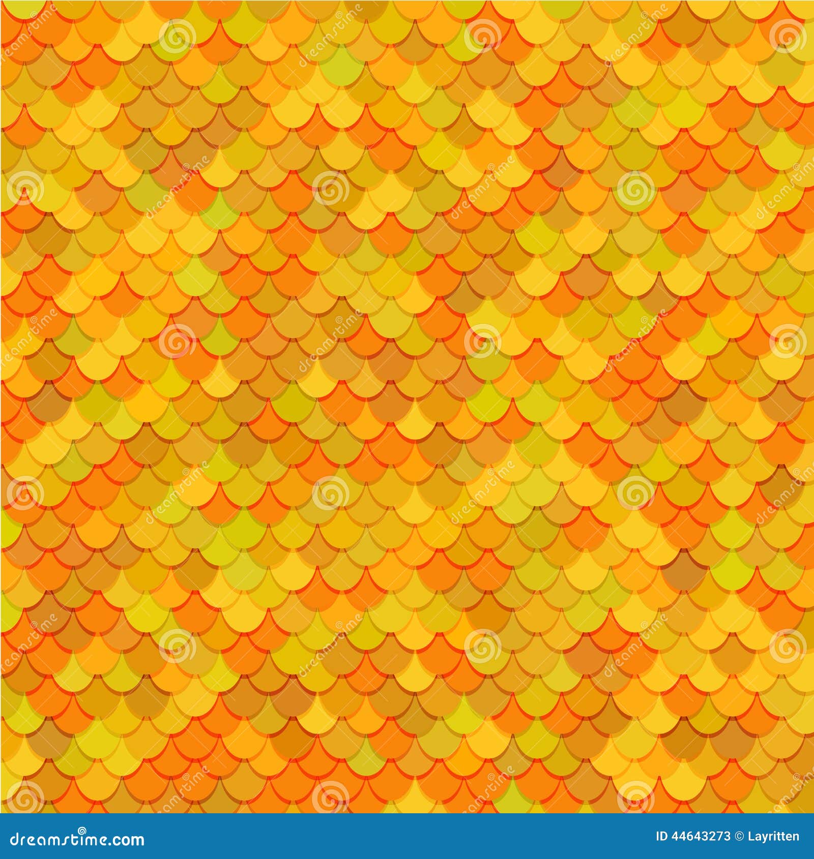 Fish Scales Texture. Vector Art Stock Vector - Illustration of organic ...