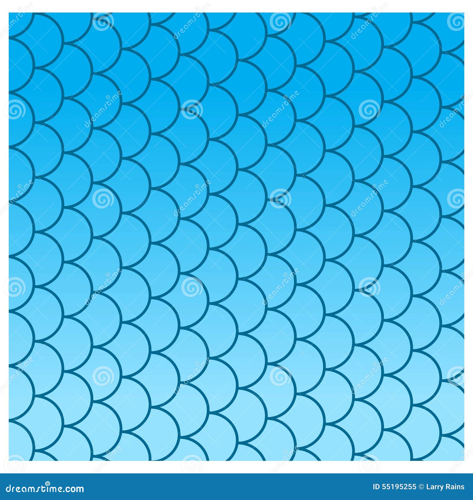 Fish Scales stock vector. Illustration of animals, green - 55195255