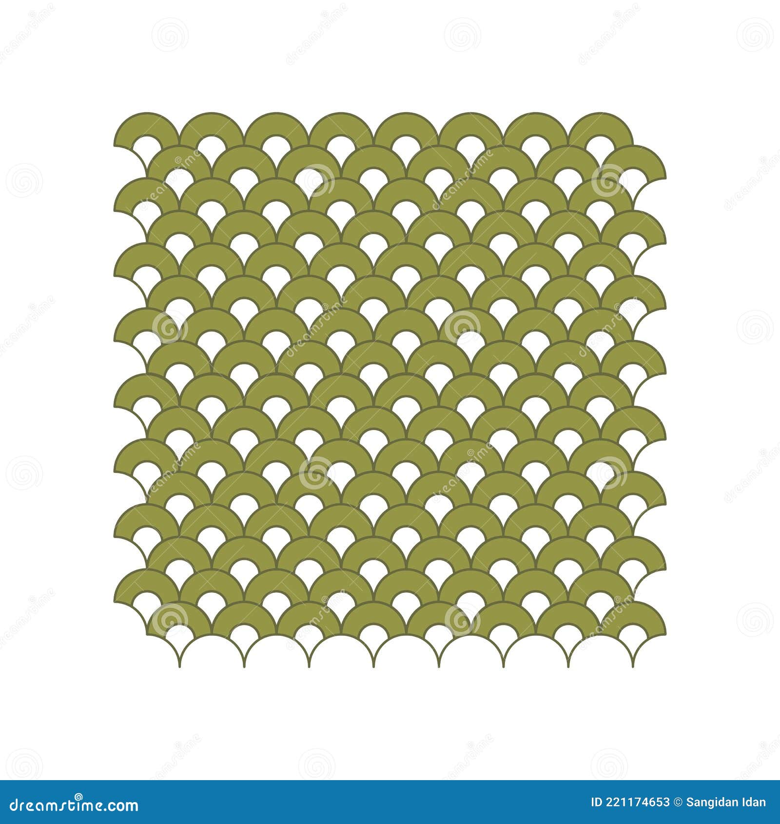 Fish Scales Vector Illustration Design Template Stock Vector ...