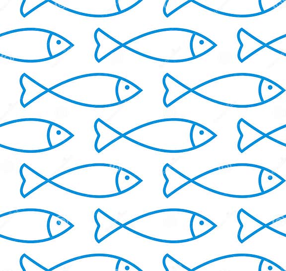 Fish seamless pattern stock vector. Illustration of sealife - 21678507