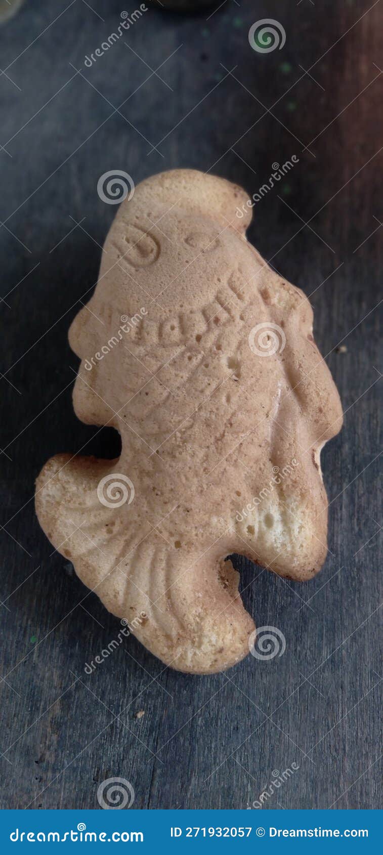 Fish shaped sponge cake stock image. Image of food, sponge - 271932057