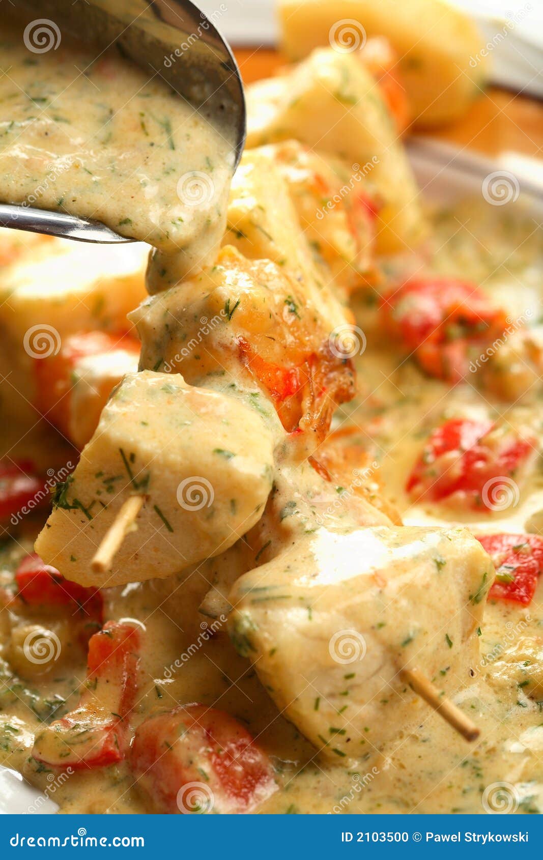 Fish shashlik stock photo. Image of appetizing, healthy - 2103500