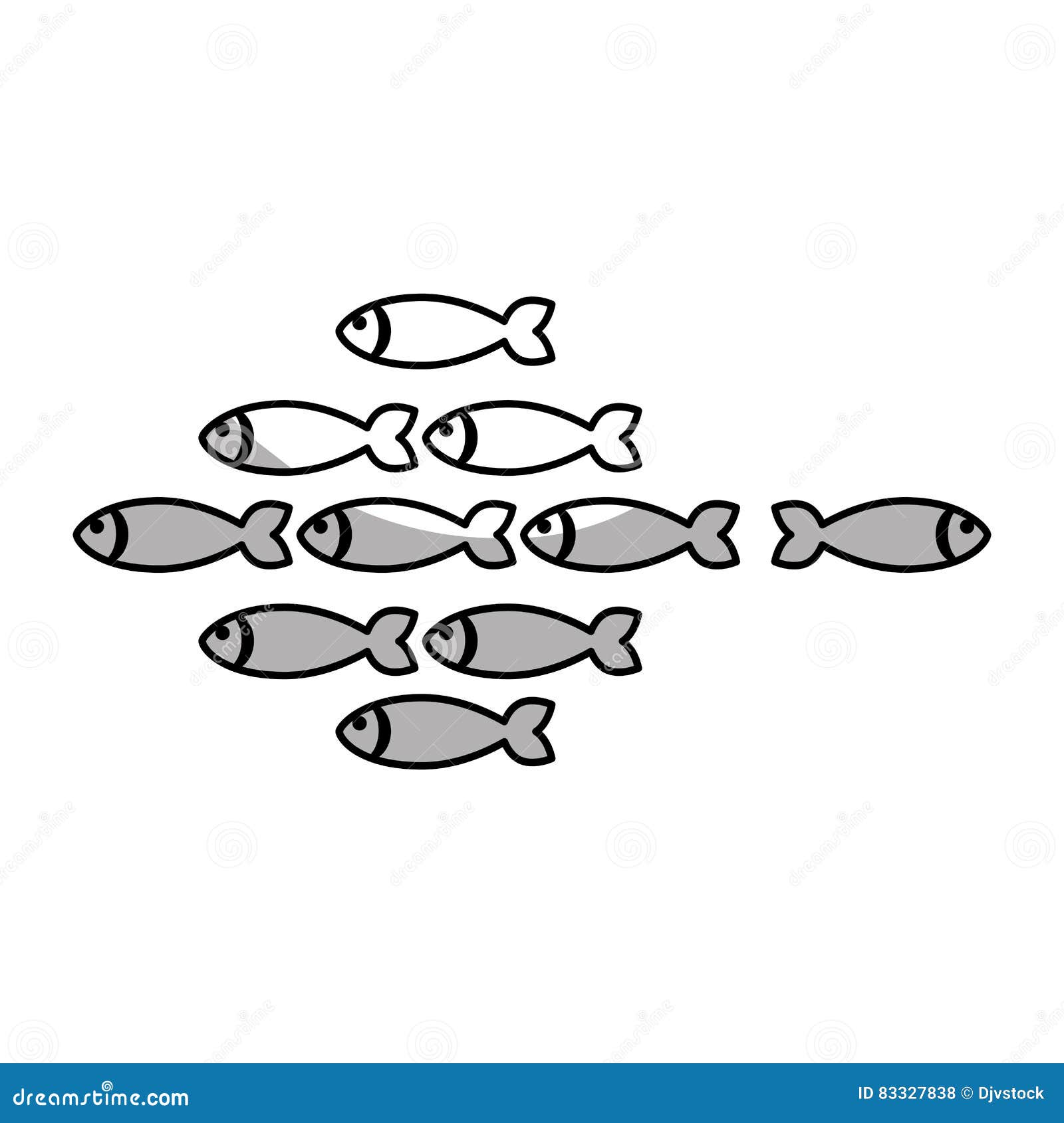 Shoal Icon. Trendy Shoal Logo Concept On White Background From A Vector ...