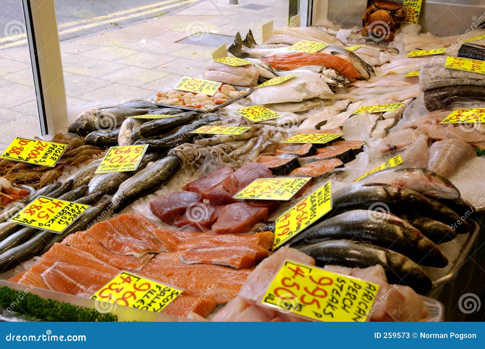 Fish Shop stock image. Image of retailer, british, fish - 259573