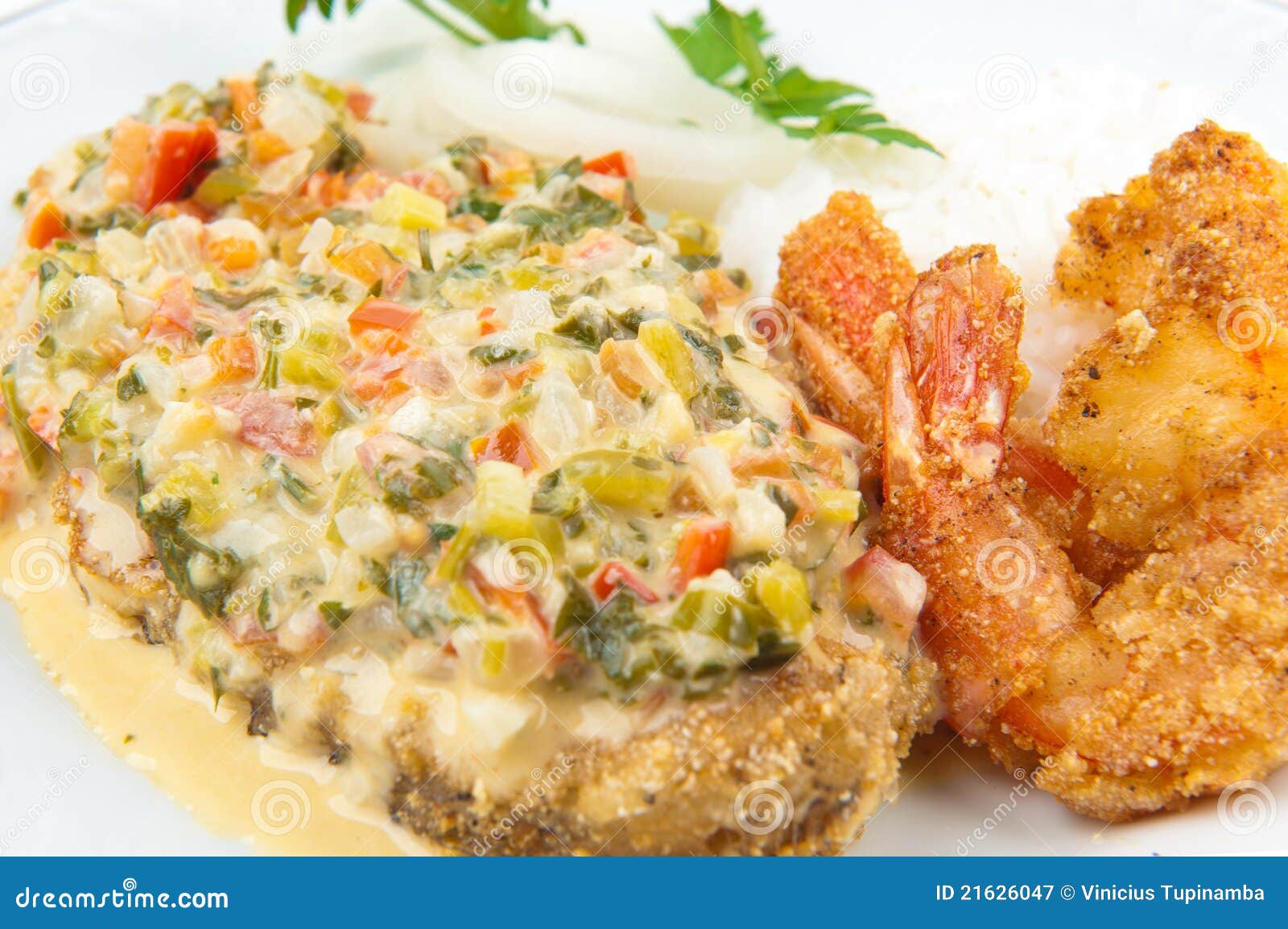 Fish and Shrimps stock image. Image of fish, shrimp, grilled - 21626047