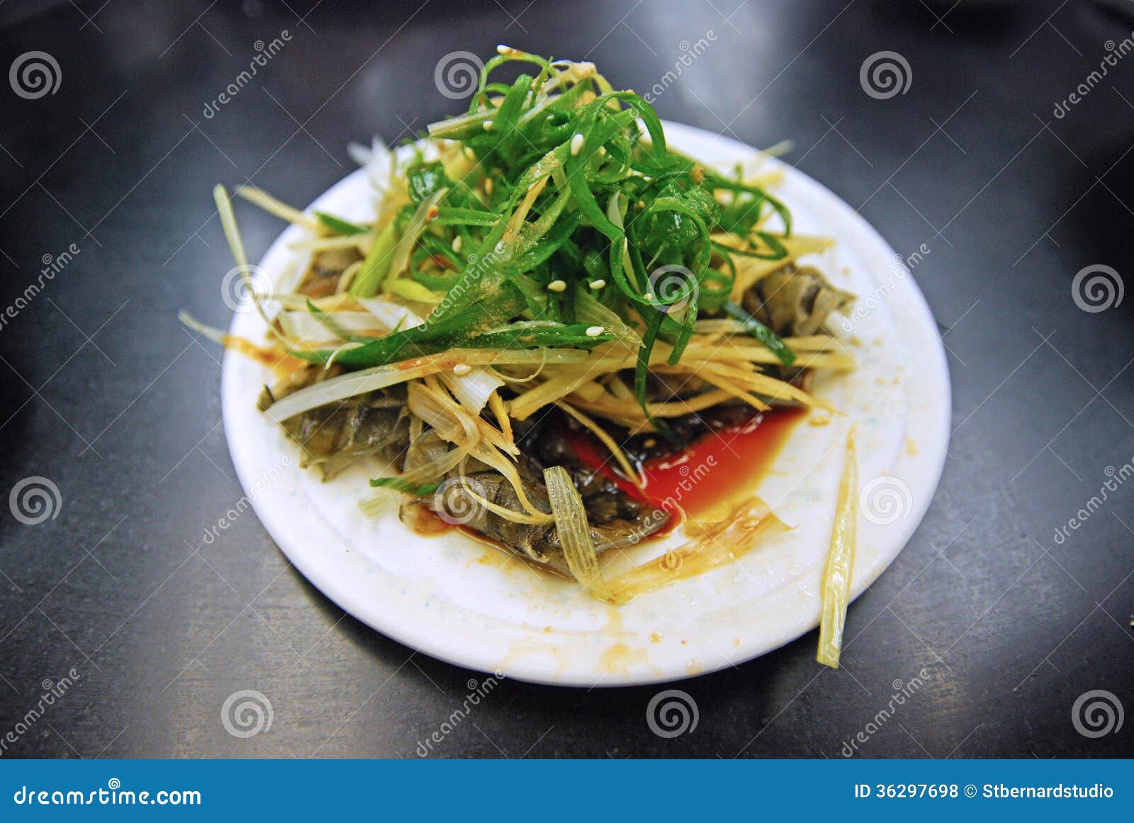 Fish Skin Dish stock photo. Image of crunchy, home, eatery - 36297698