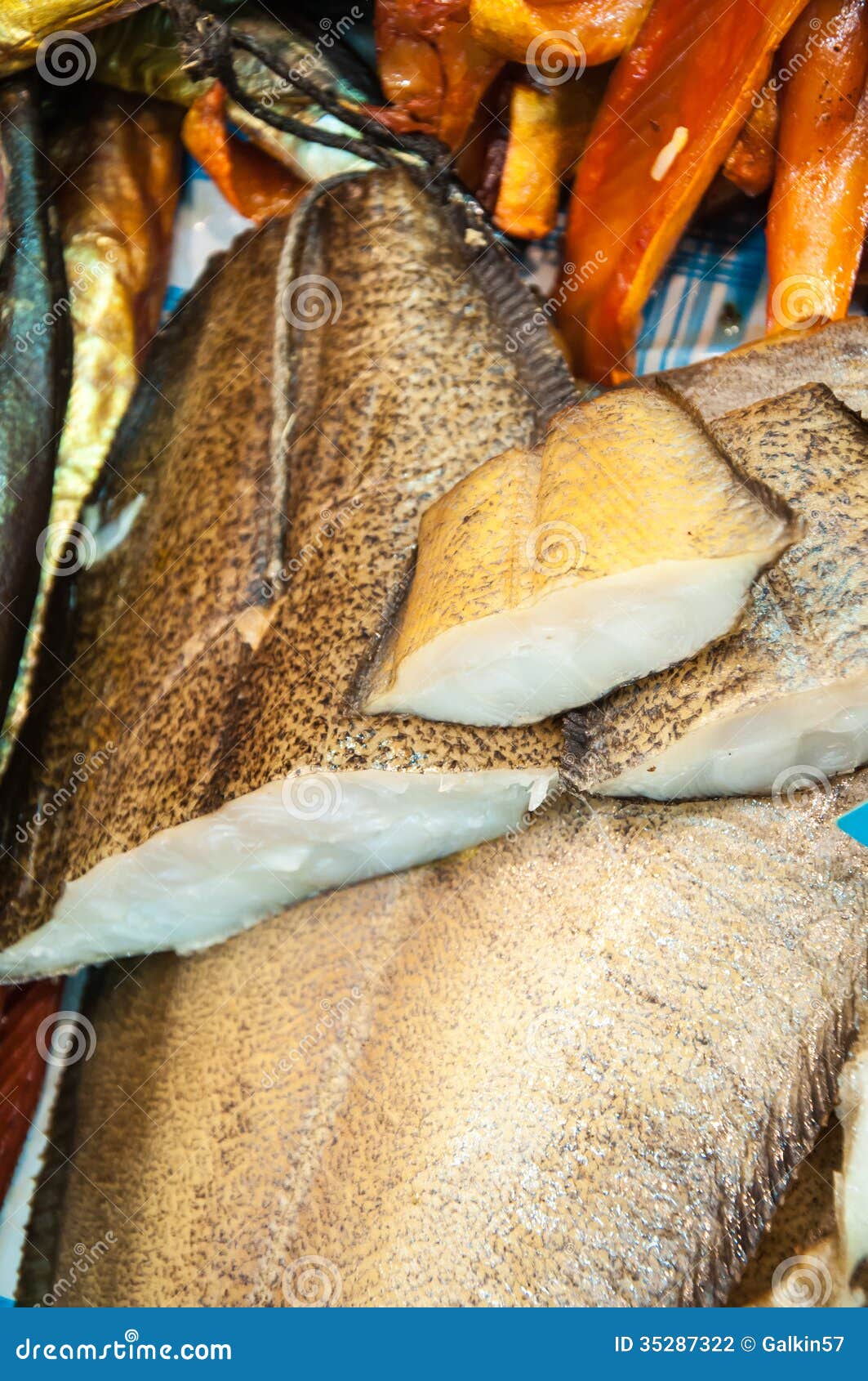 Fish smoked stock photo. Image of eating, slice, baked - 35287322