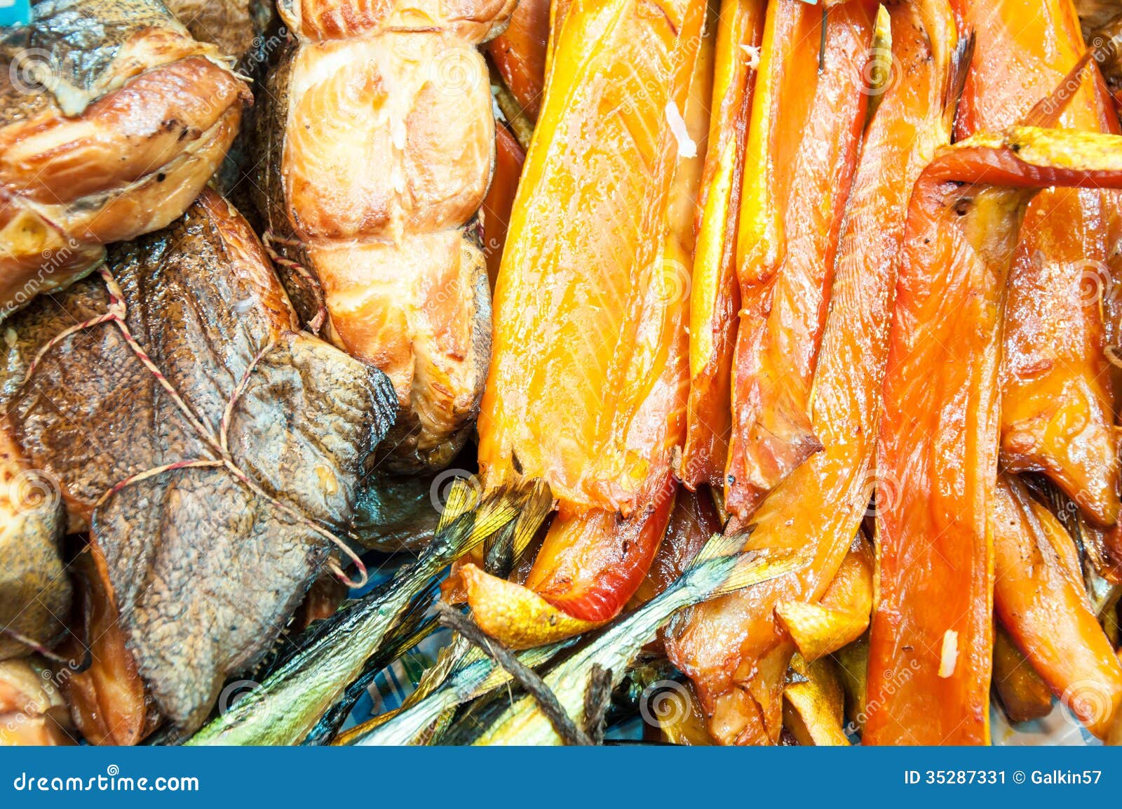 Fish smoked stock image. Image of salted, eating, prepared - 35287331