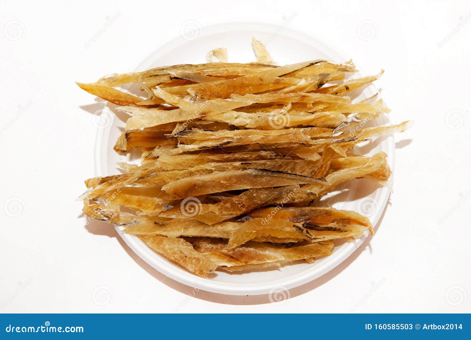 Fish Snacks for Beer on a Plate Stock Image - Image of copyspace ...