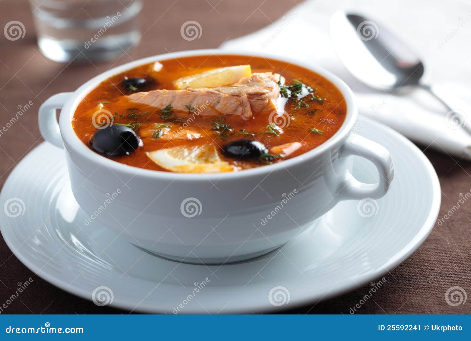 Fish solyanka stock image. Image of savory, meal, dinner - 25592241