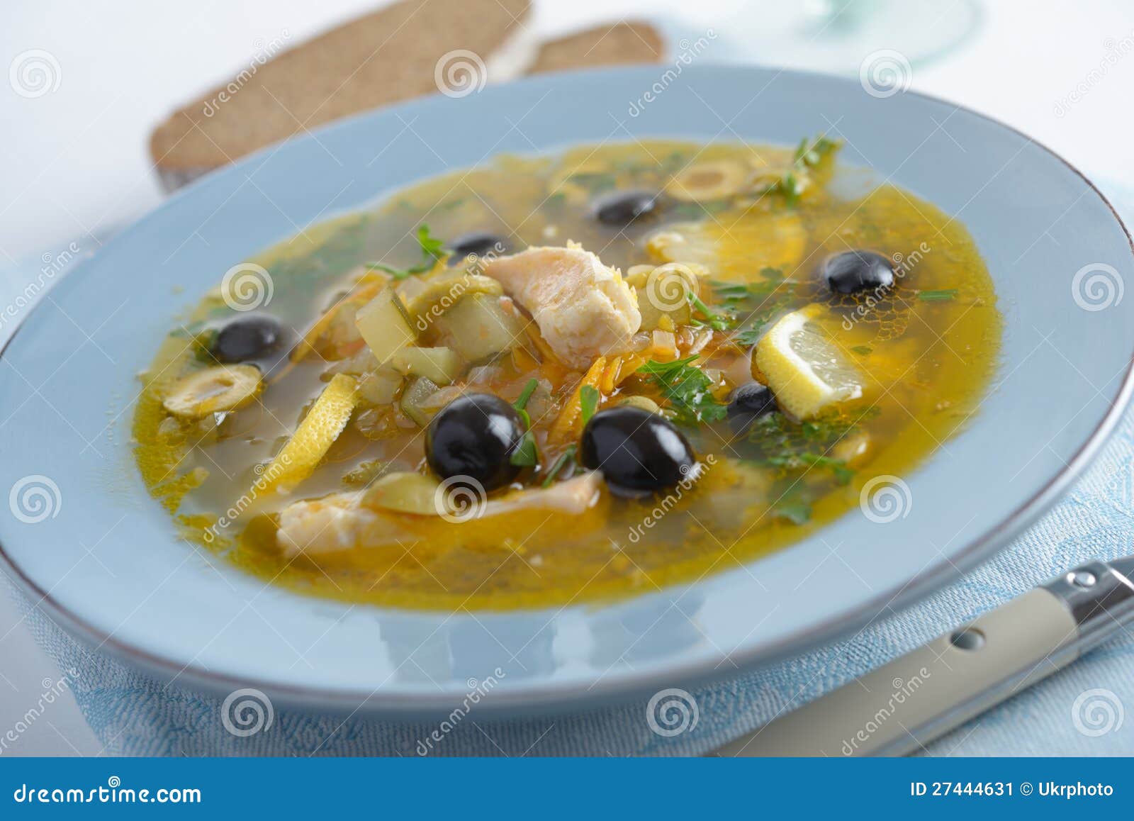 Fish solyanka stock image. Image of bowl, dinner, solyanka - 27444631