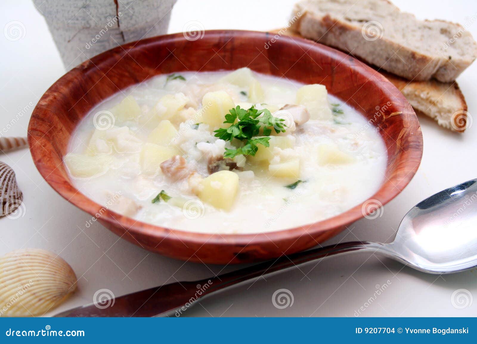 Fish soup stock photo. Image of dinner, soup, food, fresh - 9207704