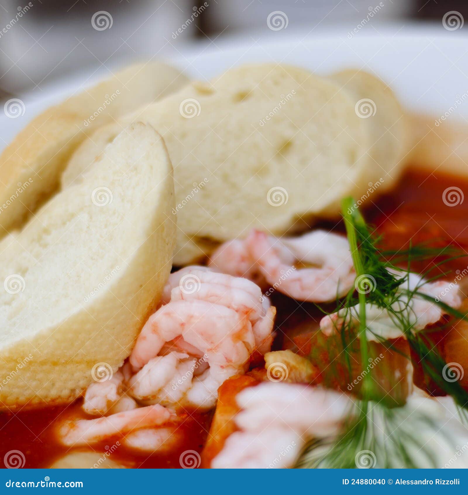 Fish soup with aioli sauce stock photo. Image of pink - 24880040