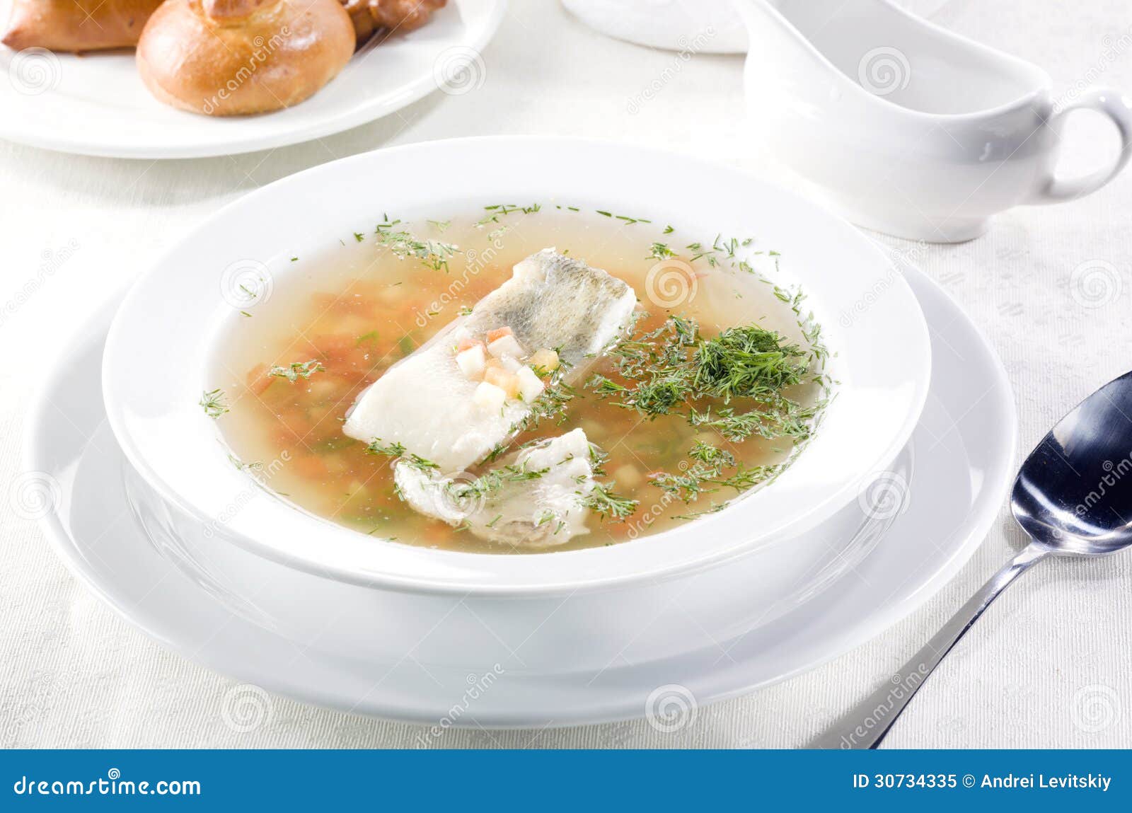 Fish soup stock image. Image of fish, fresh, food, restaurant - 30734335
