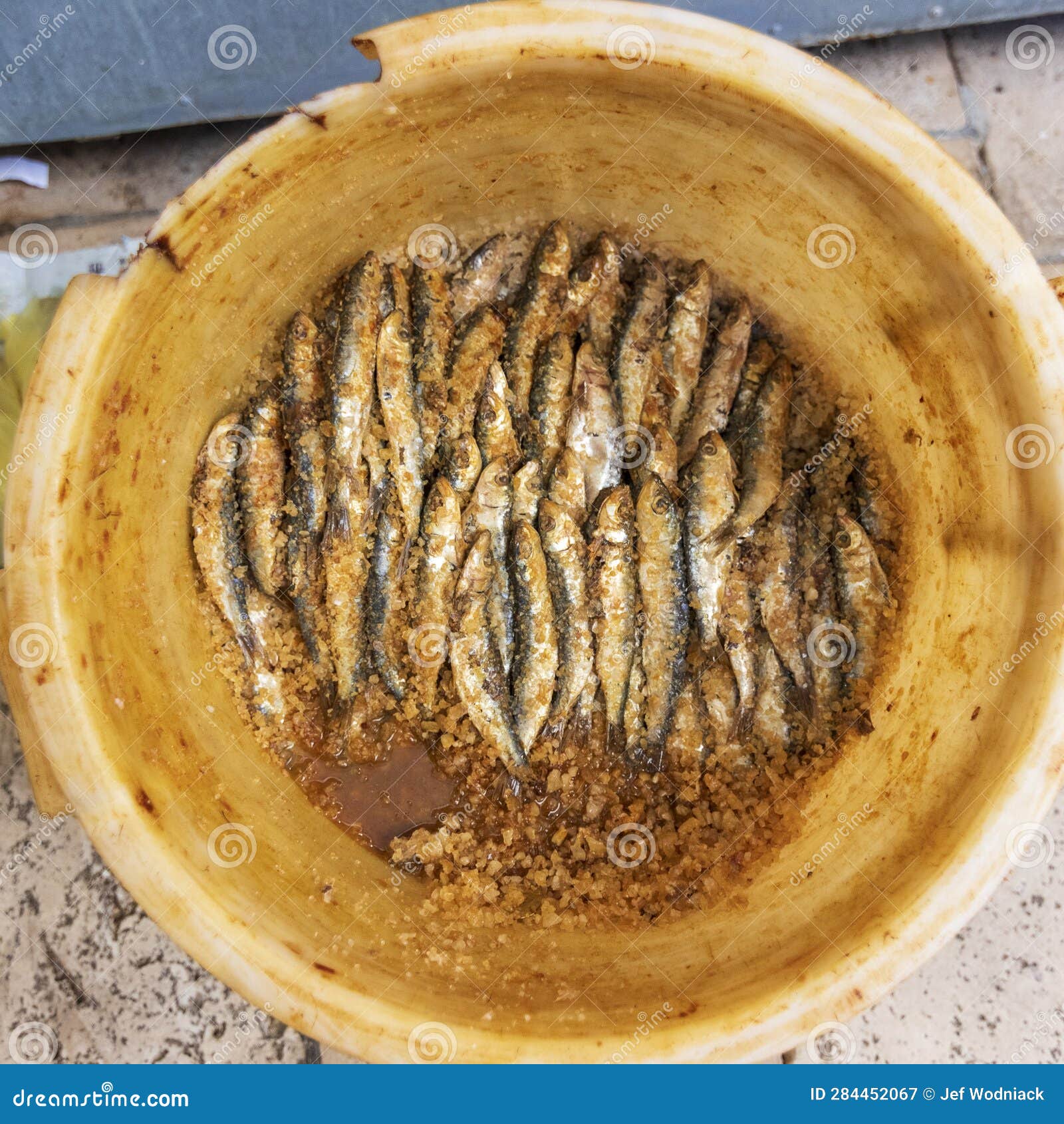 Fish at the Split Fish Market in Croatia. Stock Image - Image of split ...