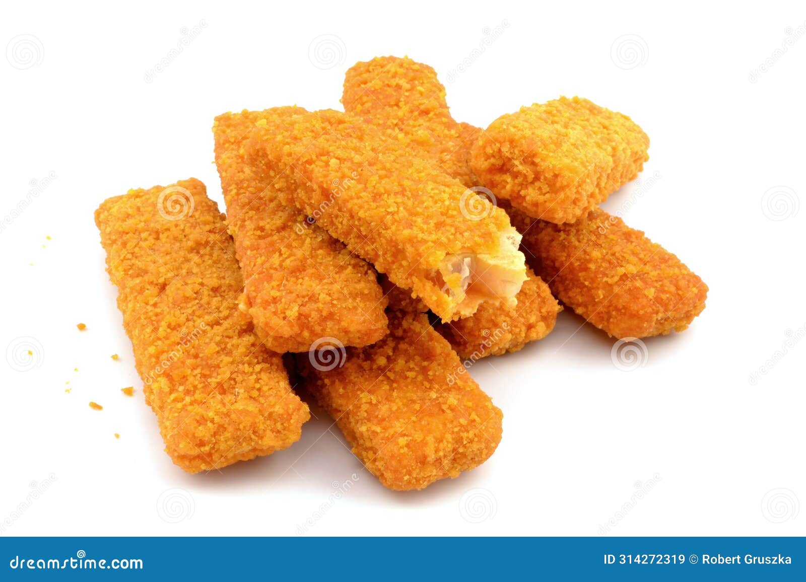 Fish sticks stock image. Image of meat, meal, baked - 314272319