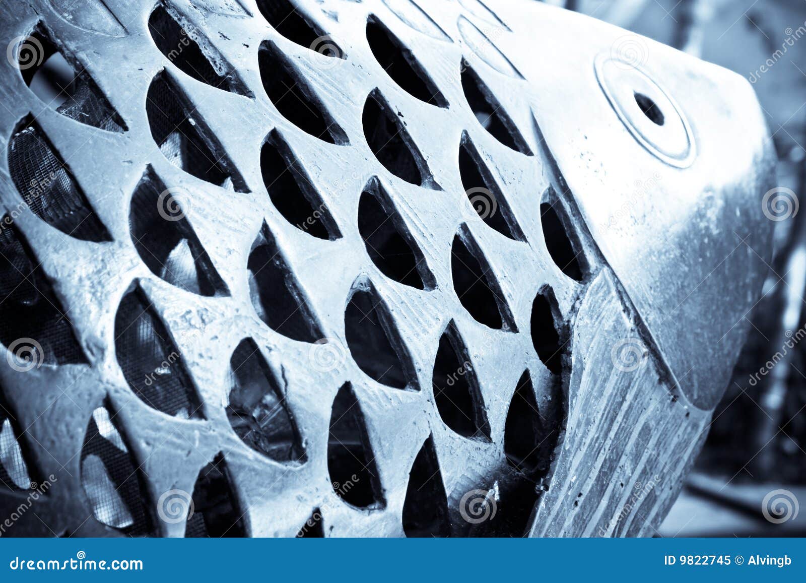 Fish structure stock image. Image of aluminium, polished - 9822745