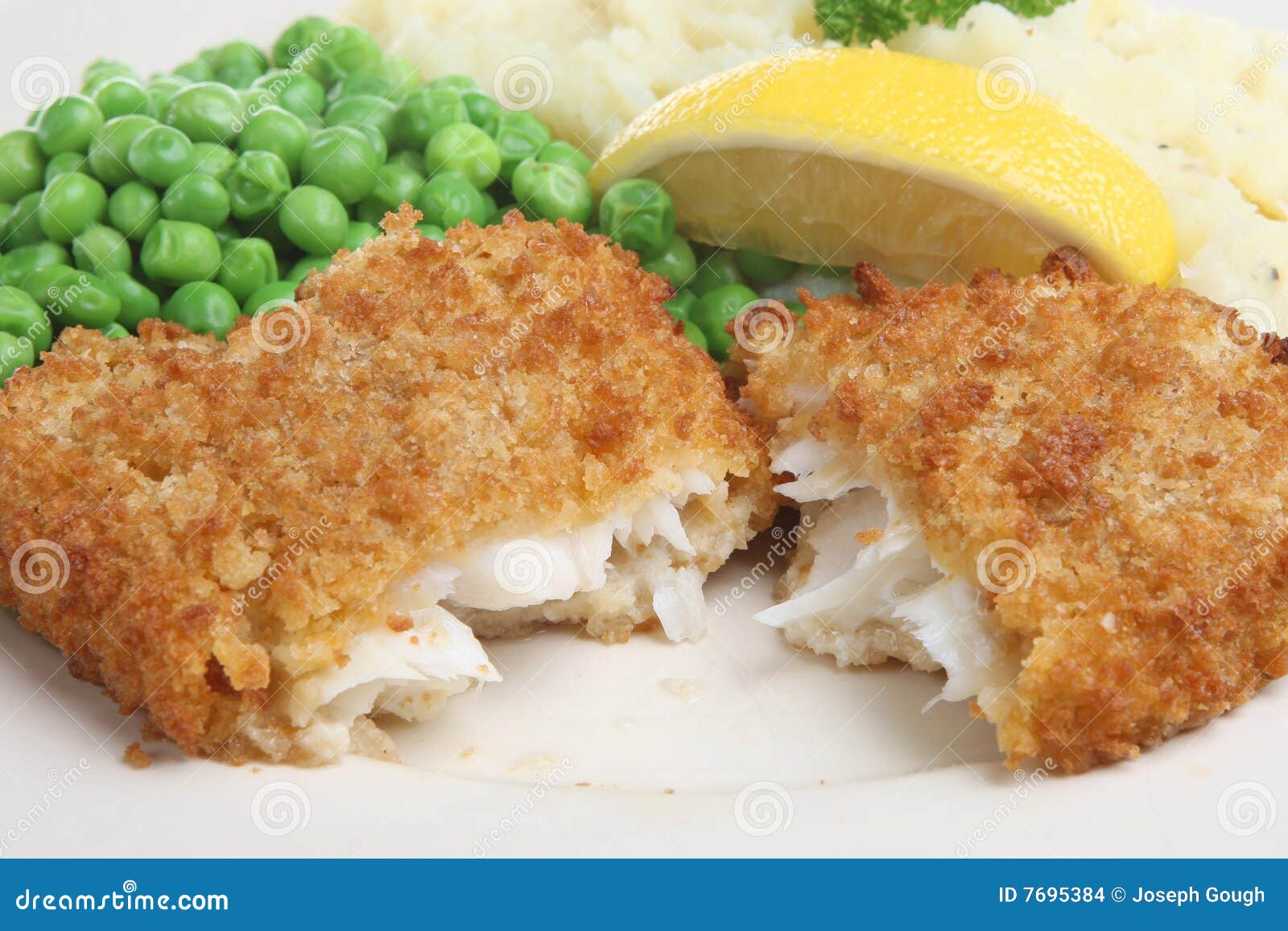 Fish Supper stock photo. Image of fried, supper, meal - 7695384
