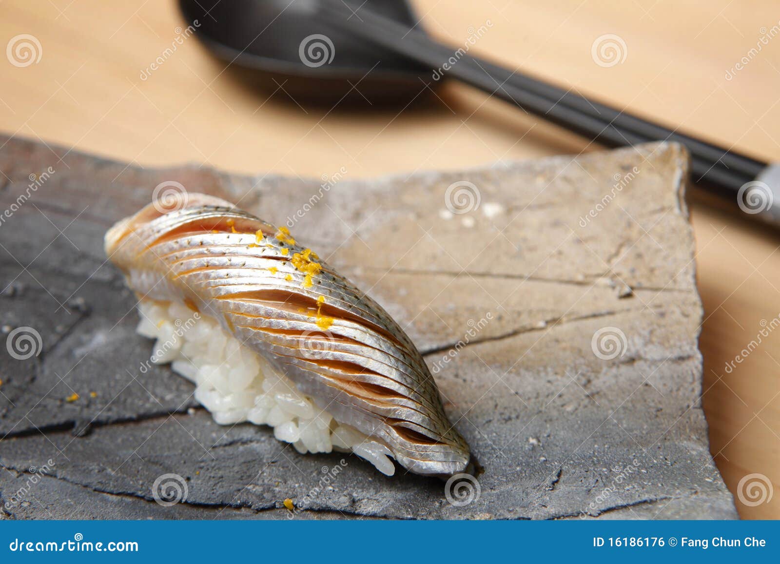Fish sushi stock photo. Image of chopsticks, sushi, chinese - 16186176