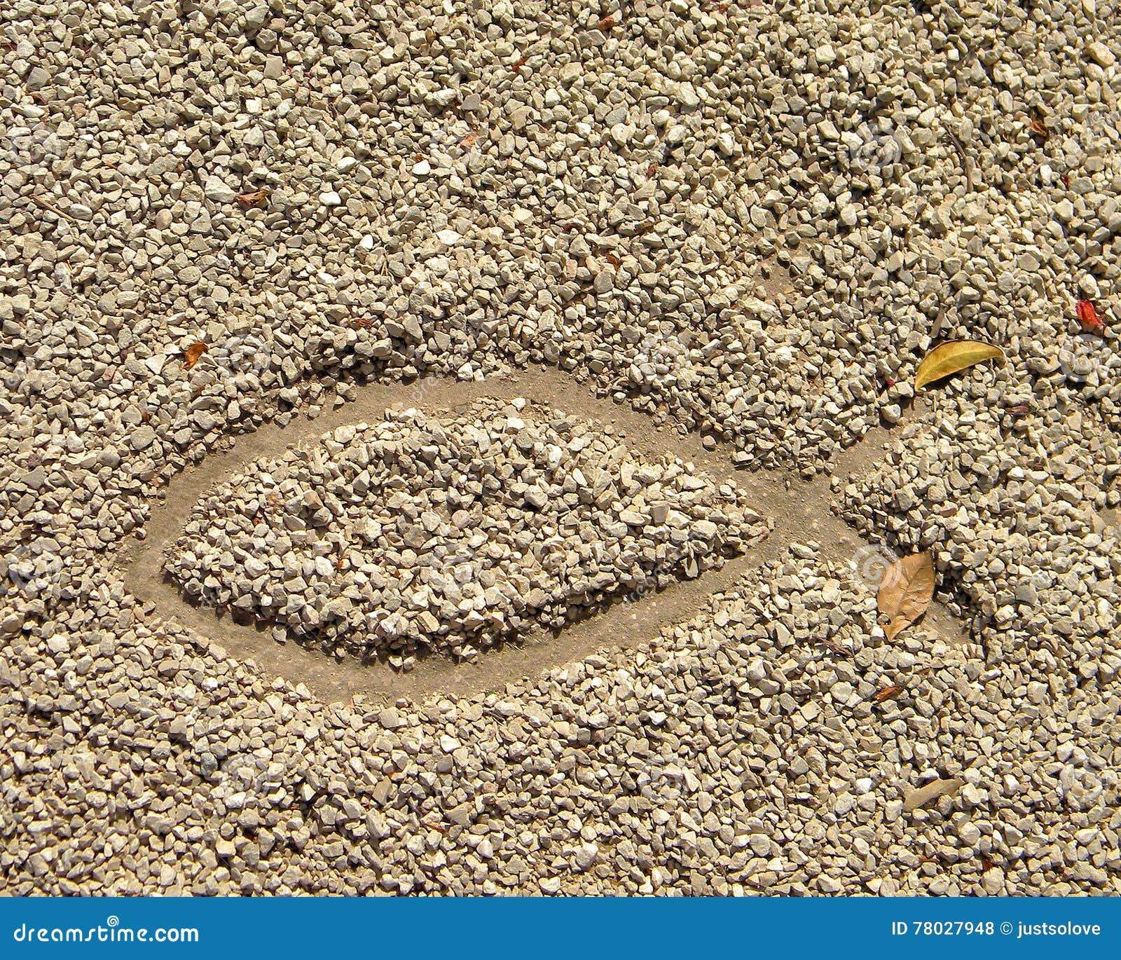 Fish Symbol in Drawn in the Sand Stock Photo - Image of icon, christian ...