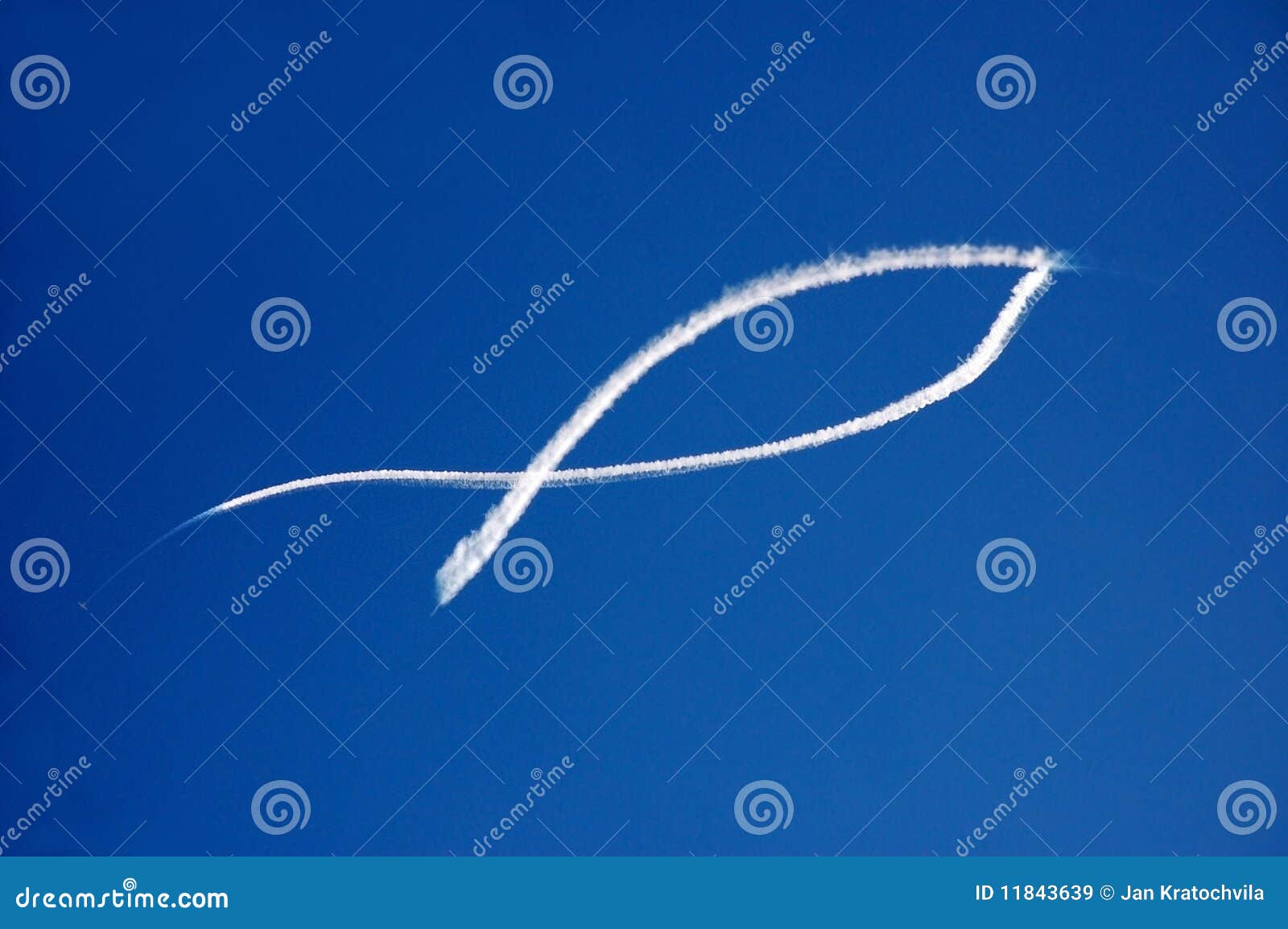 Fish symbol of Jesus stock image. Image of fish, christian - 11843639