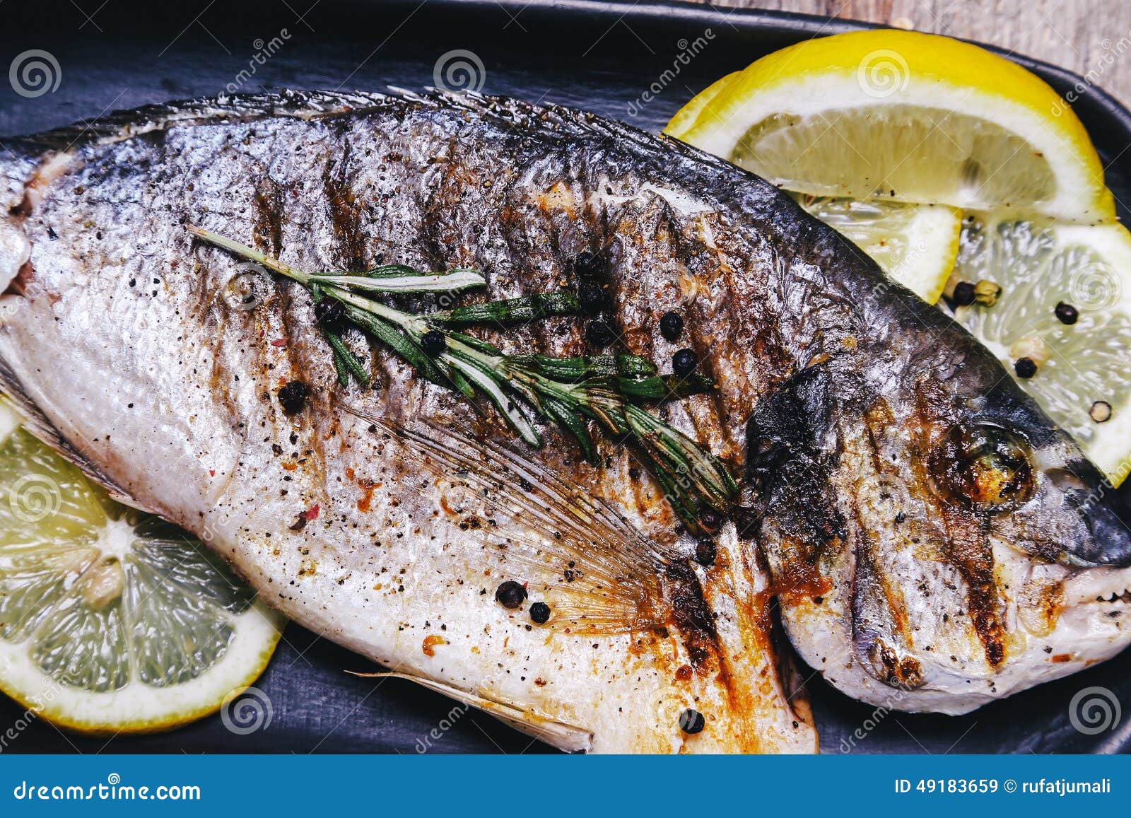 Fish on the table stock image. Image of herring, delicacy - 49183659