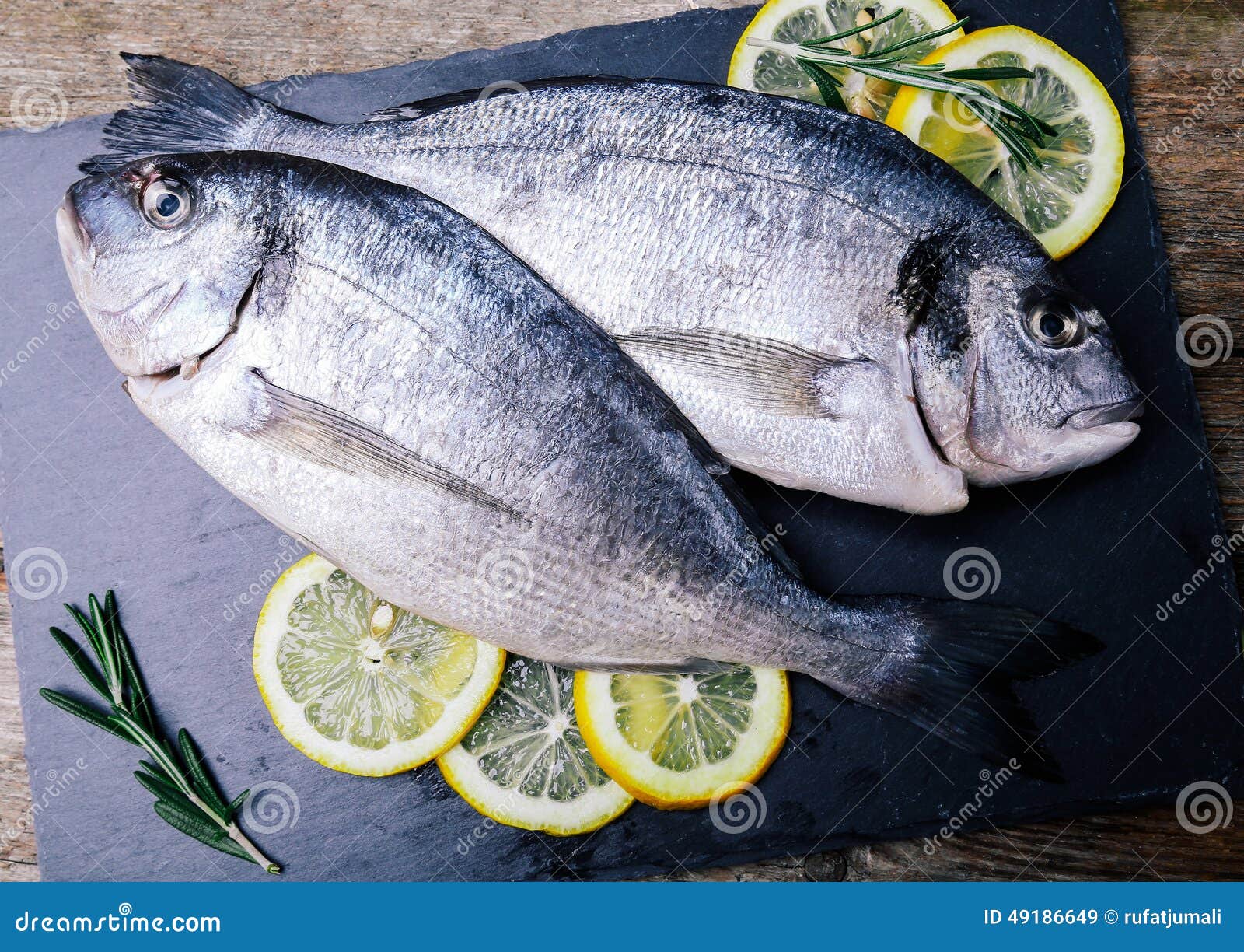 Fish on the table stock image. Image of dinner, details - 49186649