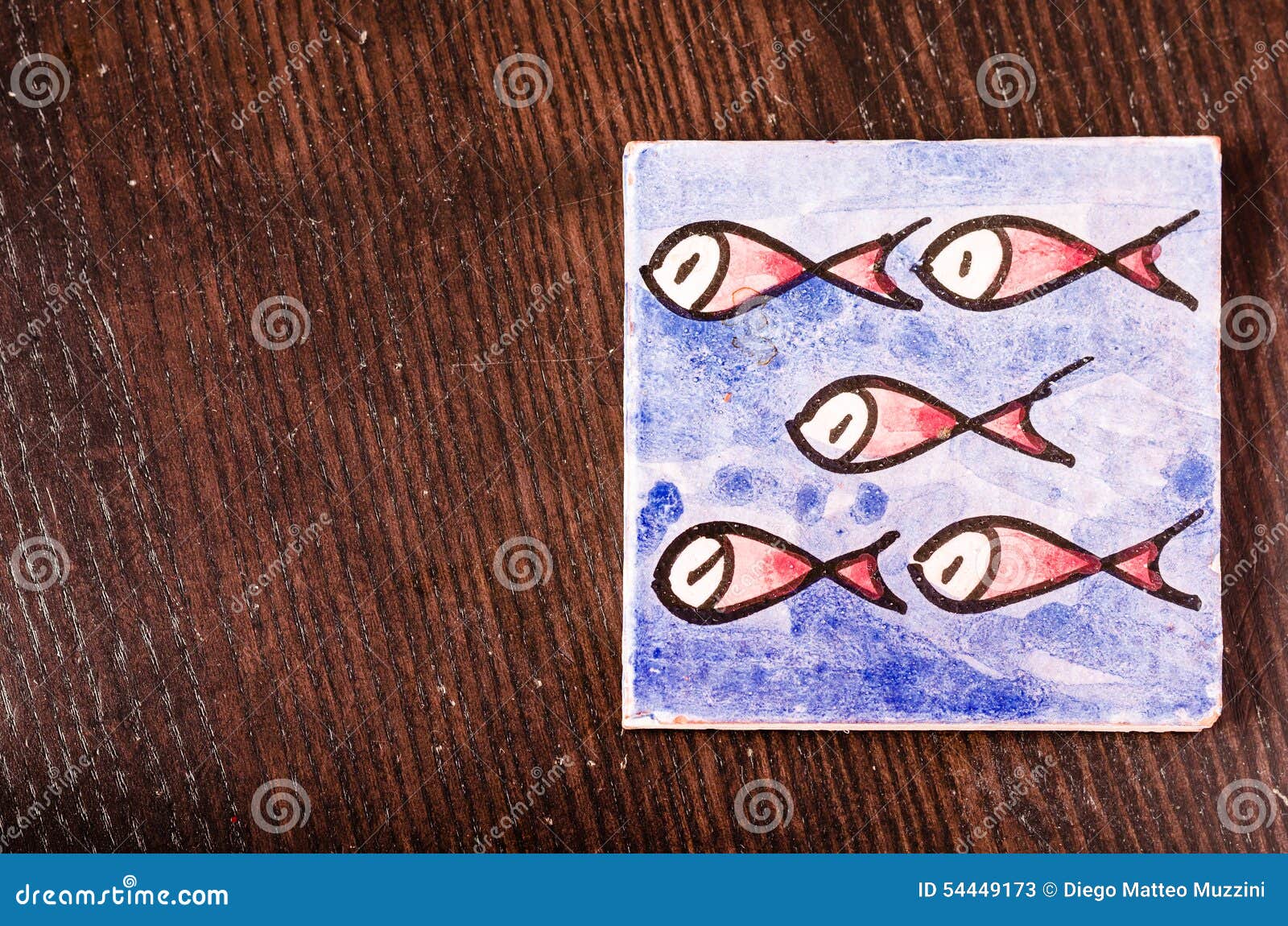 Fish on the table stock image. Image of pattern, figure - 54449173