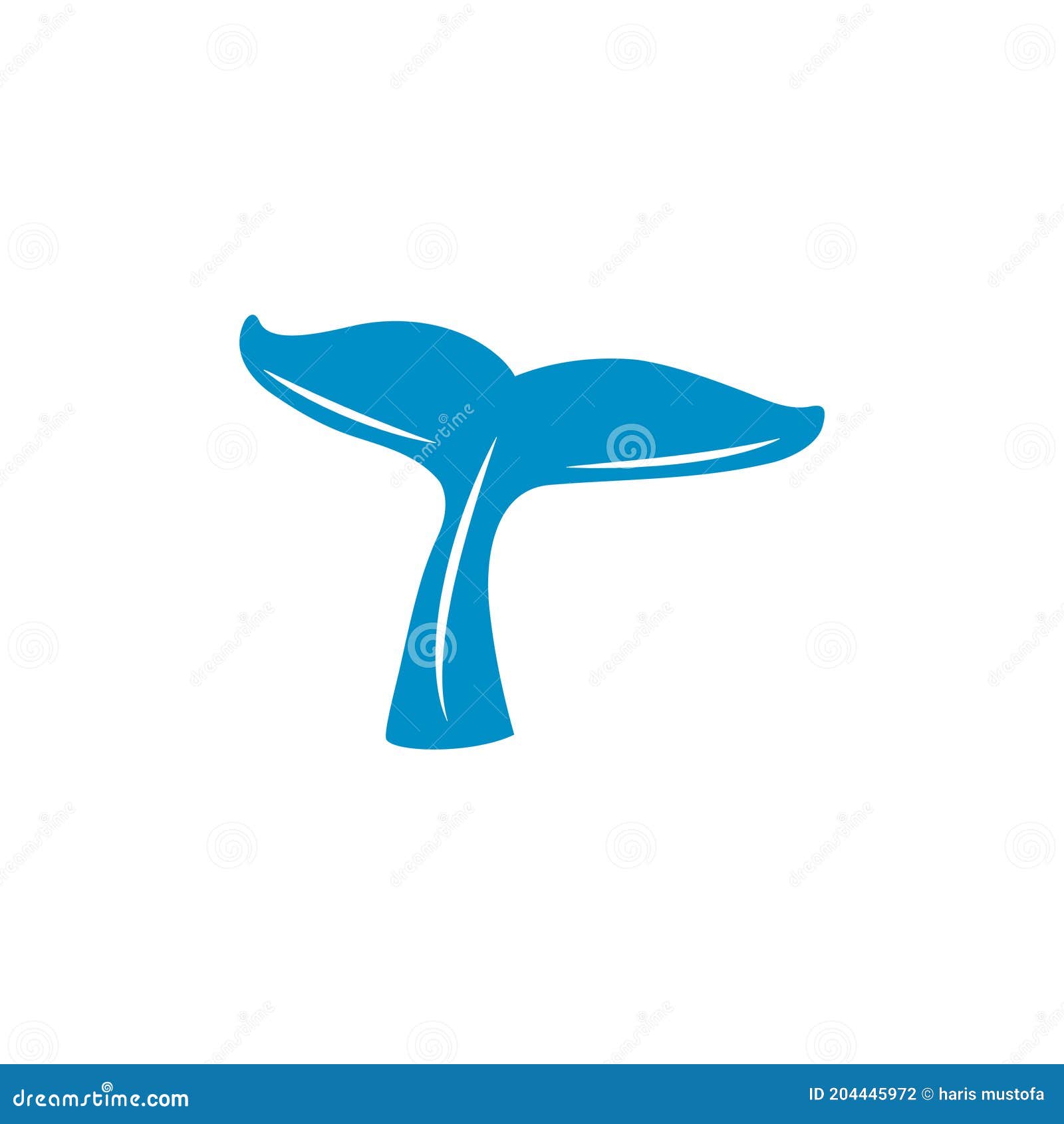 Fish Tail Icon Design Template Vector Isolated Illustration Stock ...