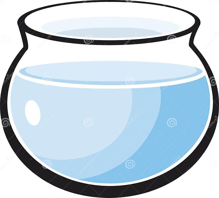 Fish tank illustration stock vector. Illustration of cartoon - 21374285