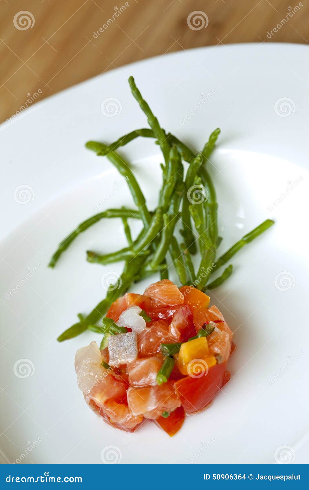 Fish tartare stock photo. Image of delicious, cooking - 50906364