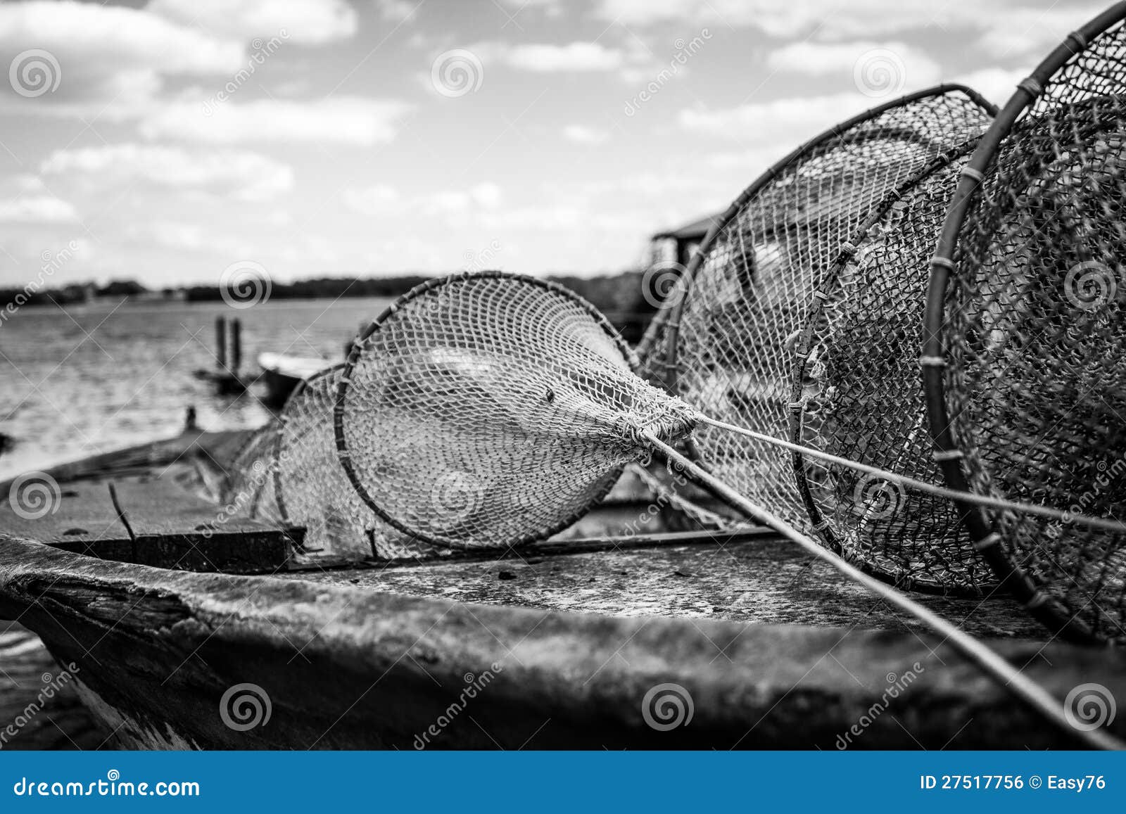 Fish trap stock photo. Image of fishing, fish, fishtrap - 27517756