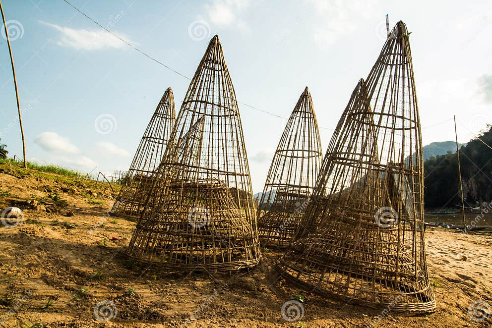 Fish trap stock image. Image of green, marine, asian - 28630751