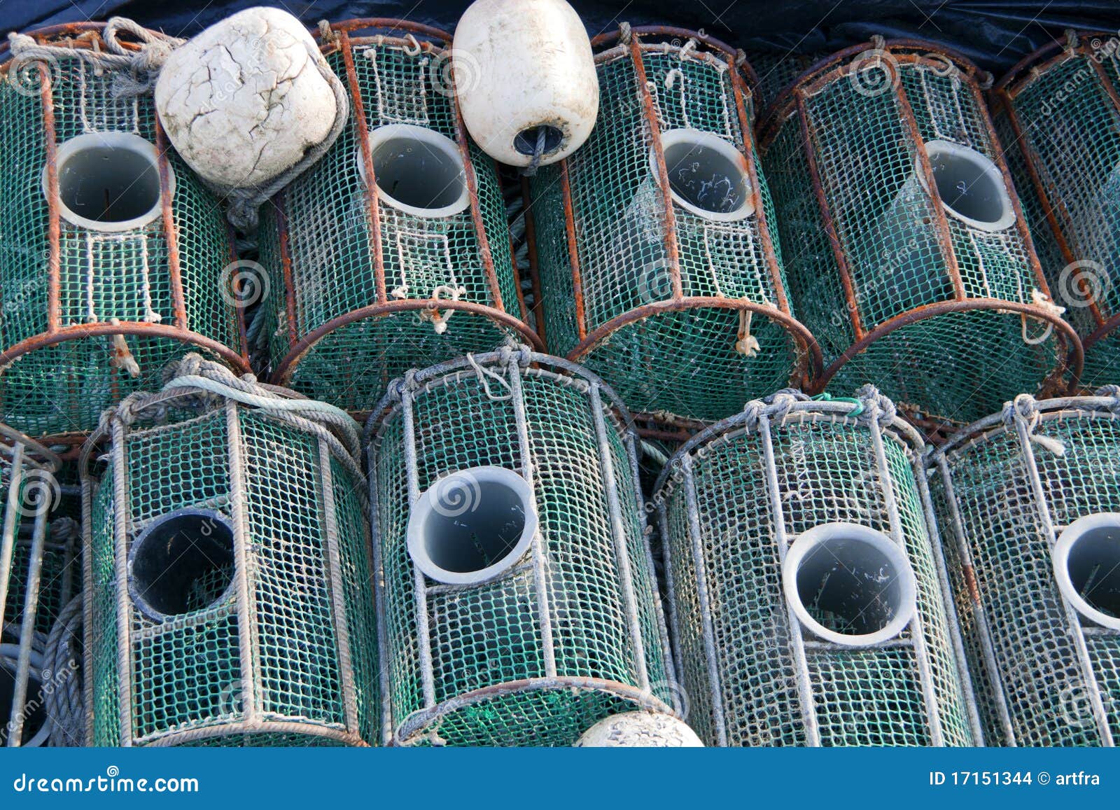 Fish traps stock photo. Image of outdoors, fishing, fish - 17151344