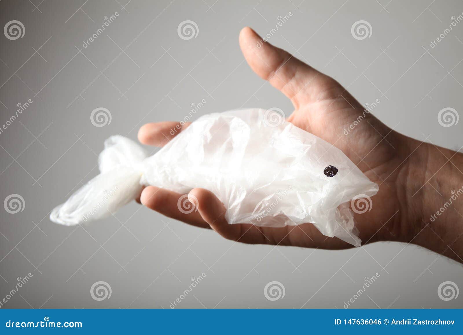Fish from the Trash Bag, the Concept of Pollution of Nature Stock Photo ...