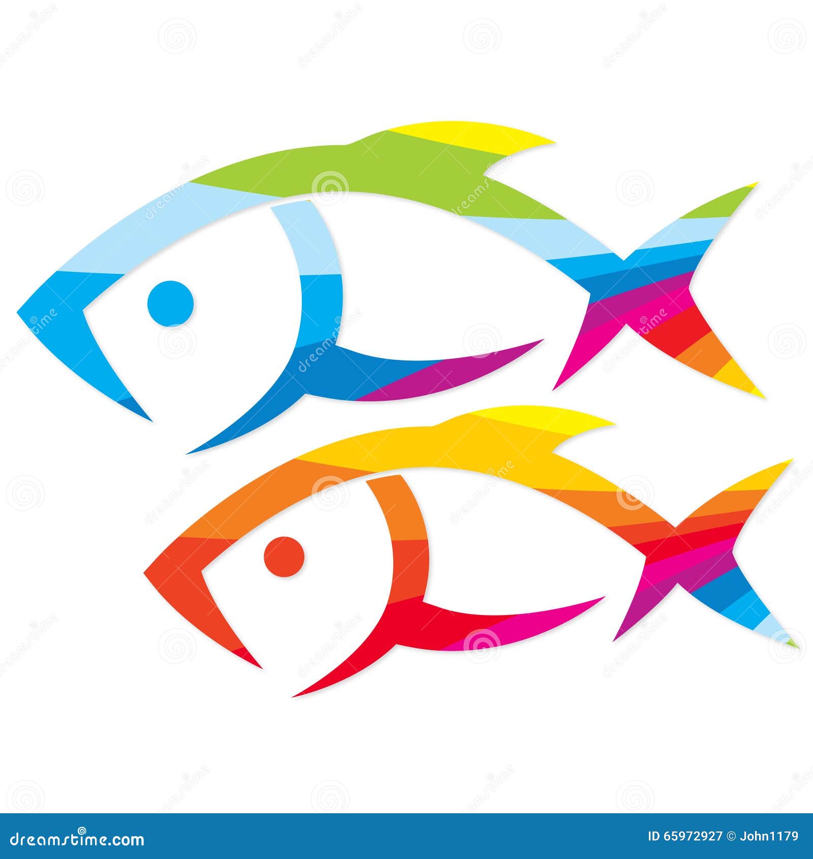 Fish vector stock illustration. Illustration of beautiful - 65972927