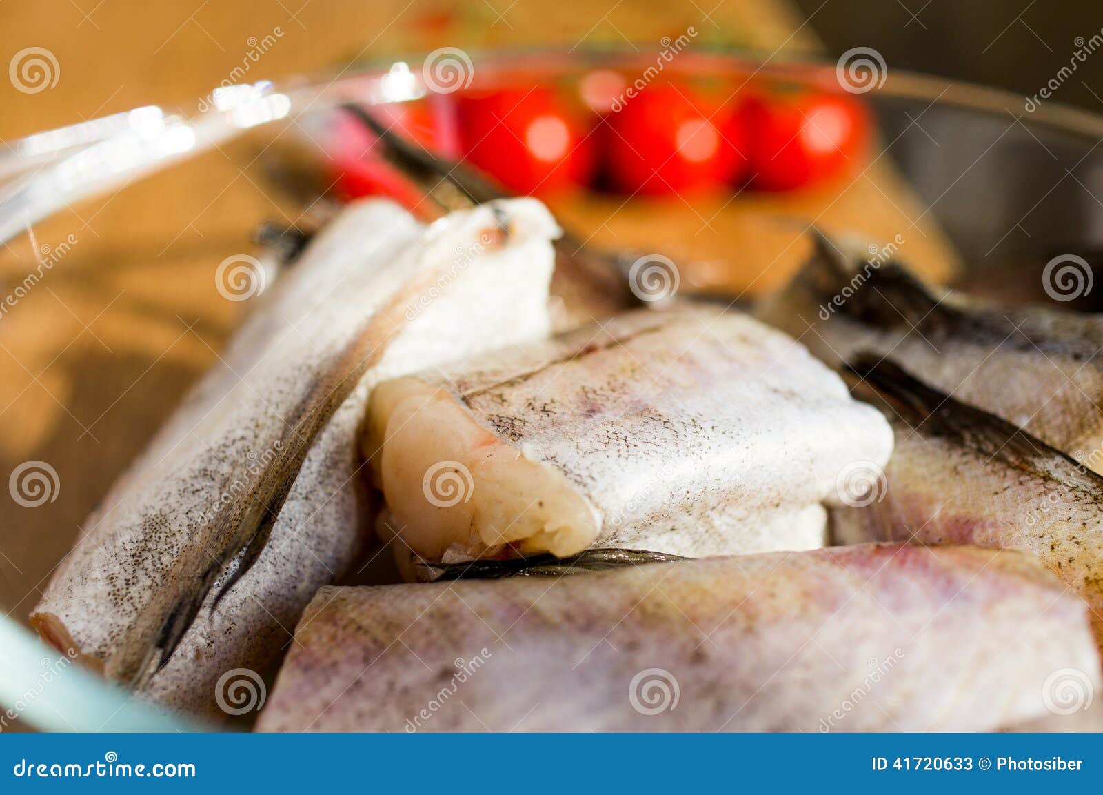 Fish, Walleye Pollock, Alaska Pollock Stock Image - Image of ingredient ...