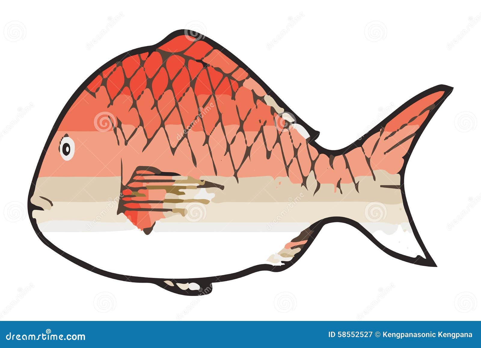 Fish editorial photography. Illustration of ground, fish - 58552527