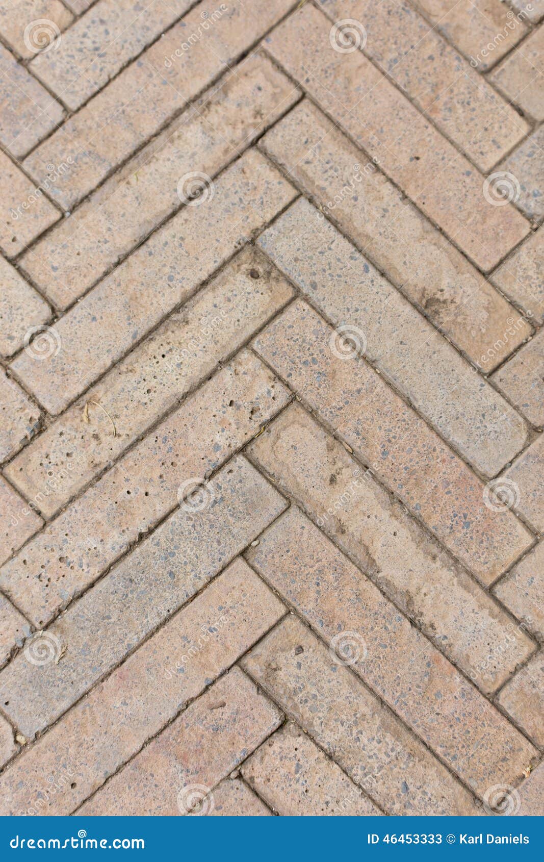Fishbone Paving Pattern stock image. Image of plaster - 46453333