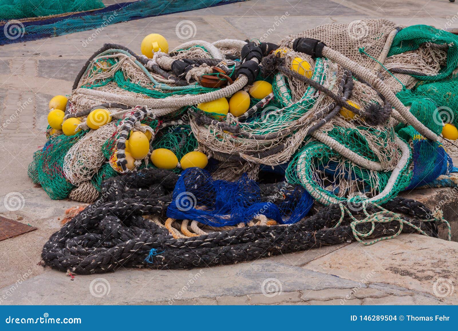 Fisher Net after work stock photo. Image of color, industrial - 146289504
