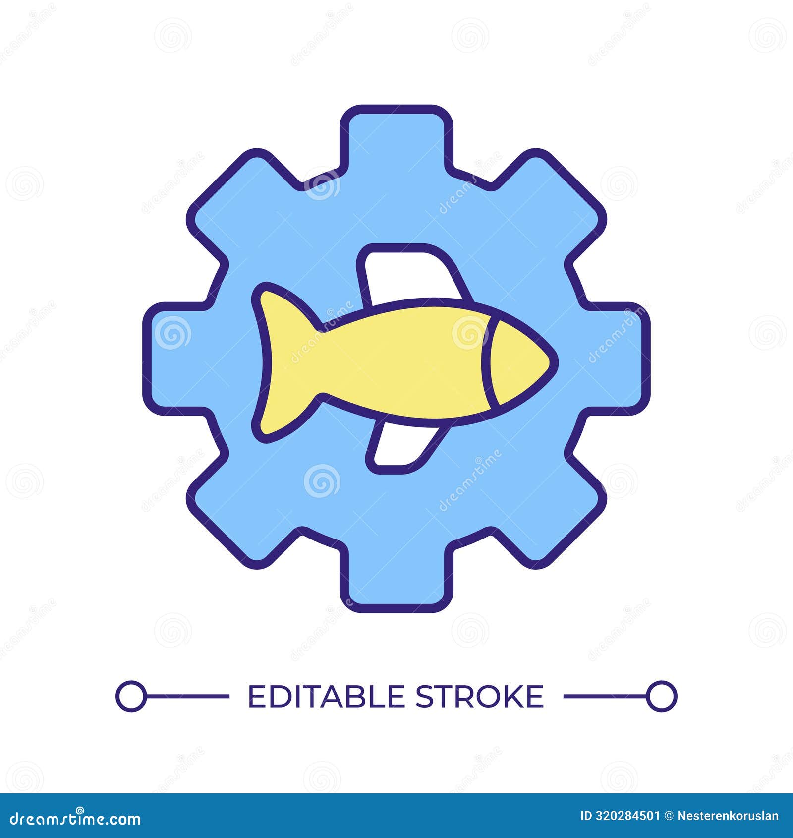 Fisheries Management RGB Color Icon Stock Vector - Illustration of icon ... Fisheries Management RGB Color Icon Stock Vector - Illustration of icon ...