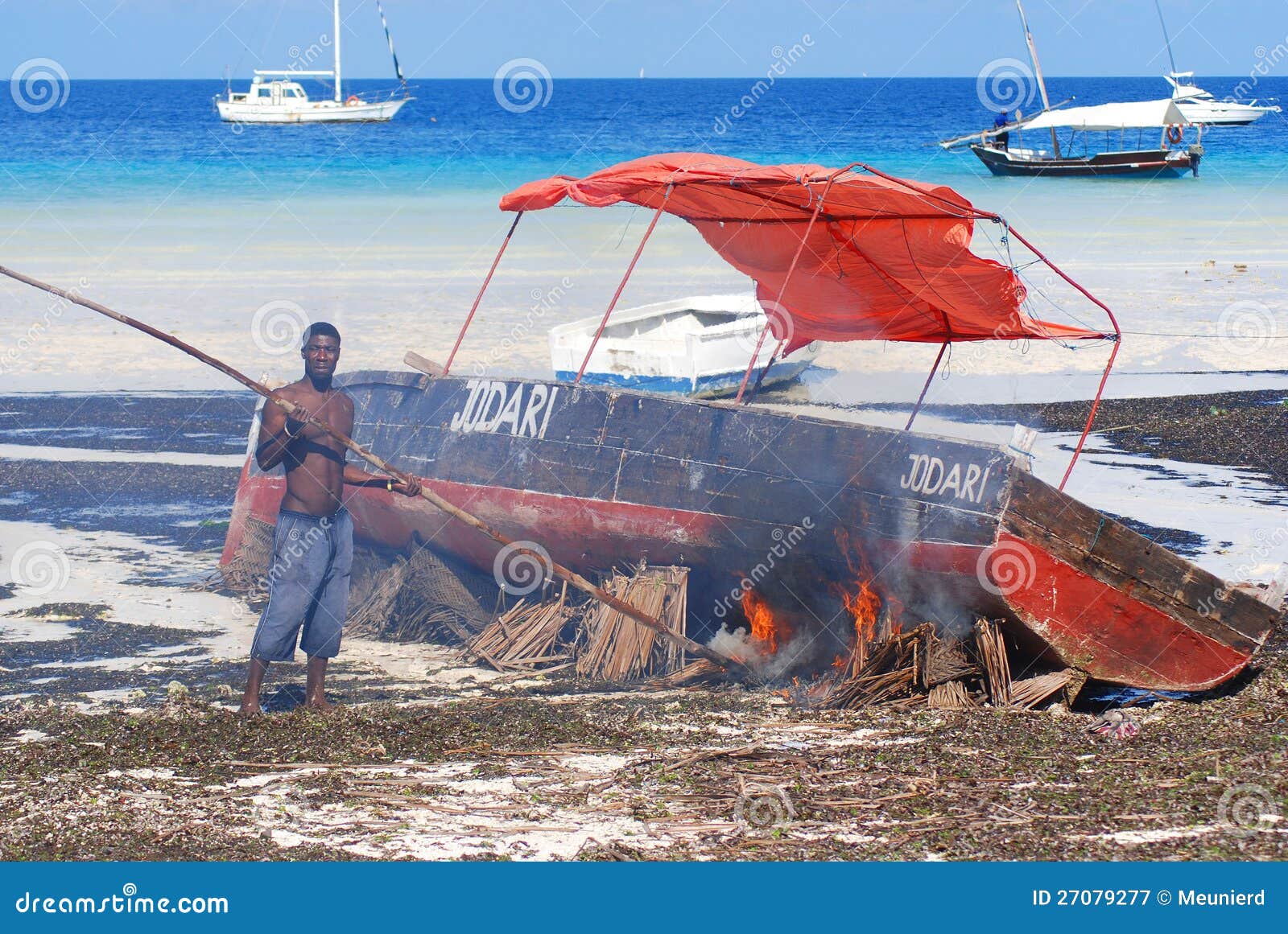 Fisherman Boat editorial photography. Image of dream - 27079277