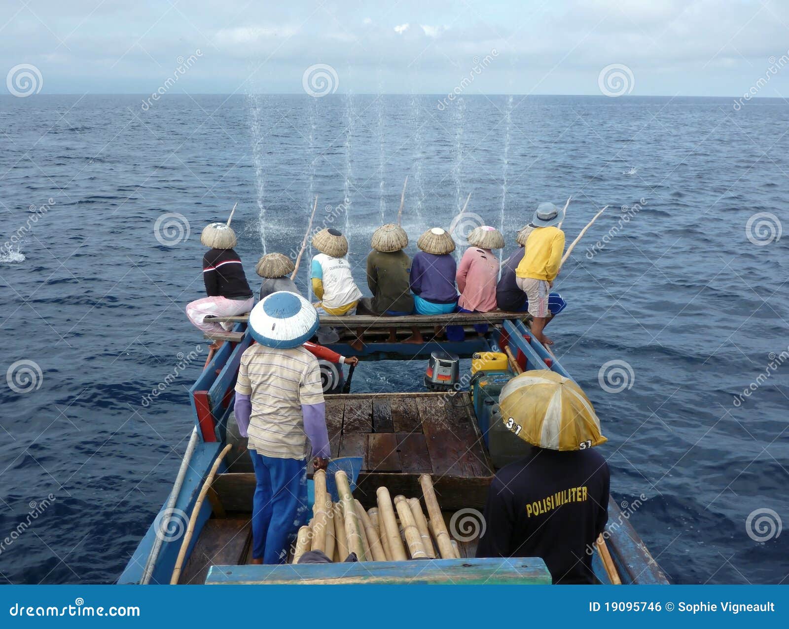 Fisherman Crew Fishin on Ocean Editorial Photo - Image of panorama ...