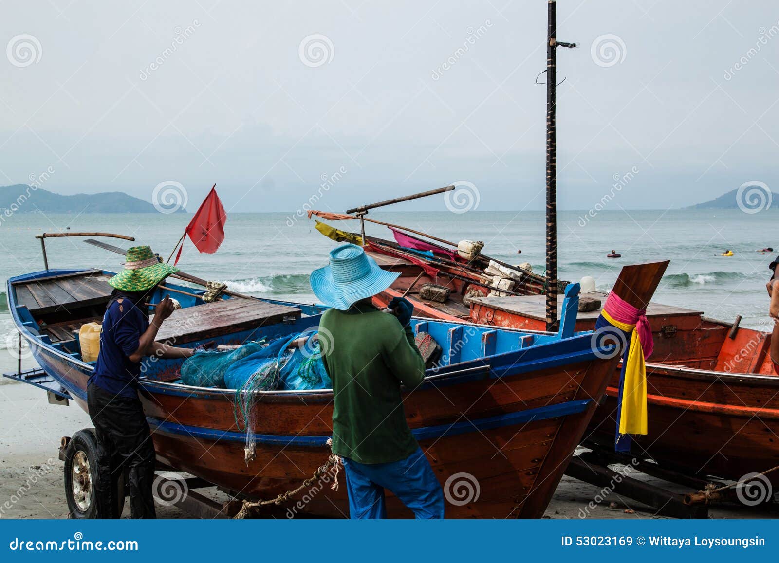 Fisherman editorial stock image. Image of thailand, occupation - 53023169