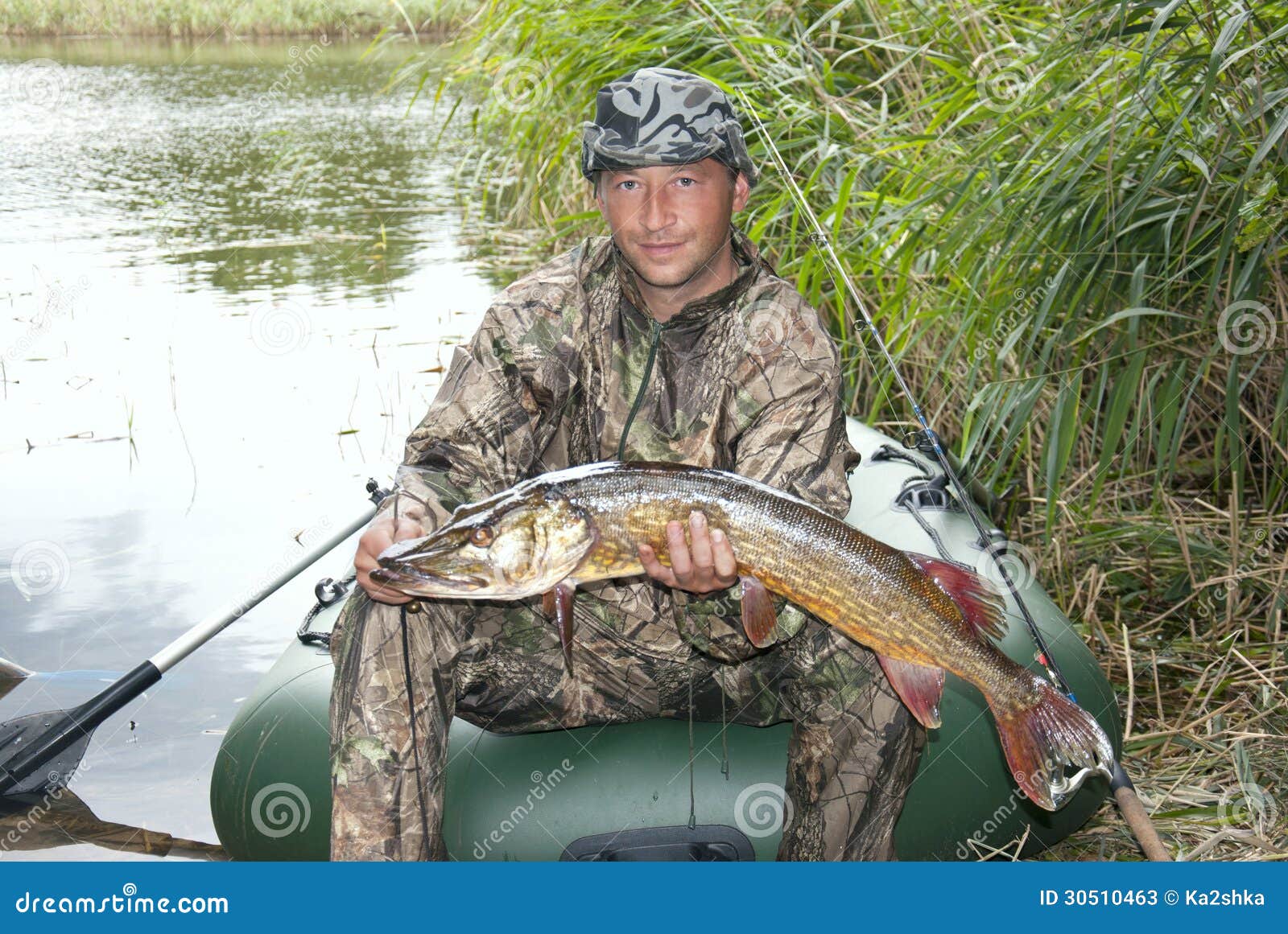 Fishermans catch stock image. Image of fish, healthy - 30510463