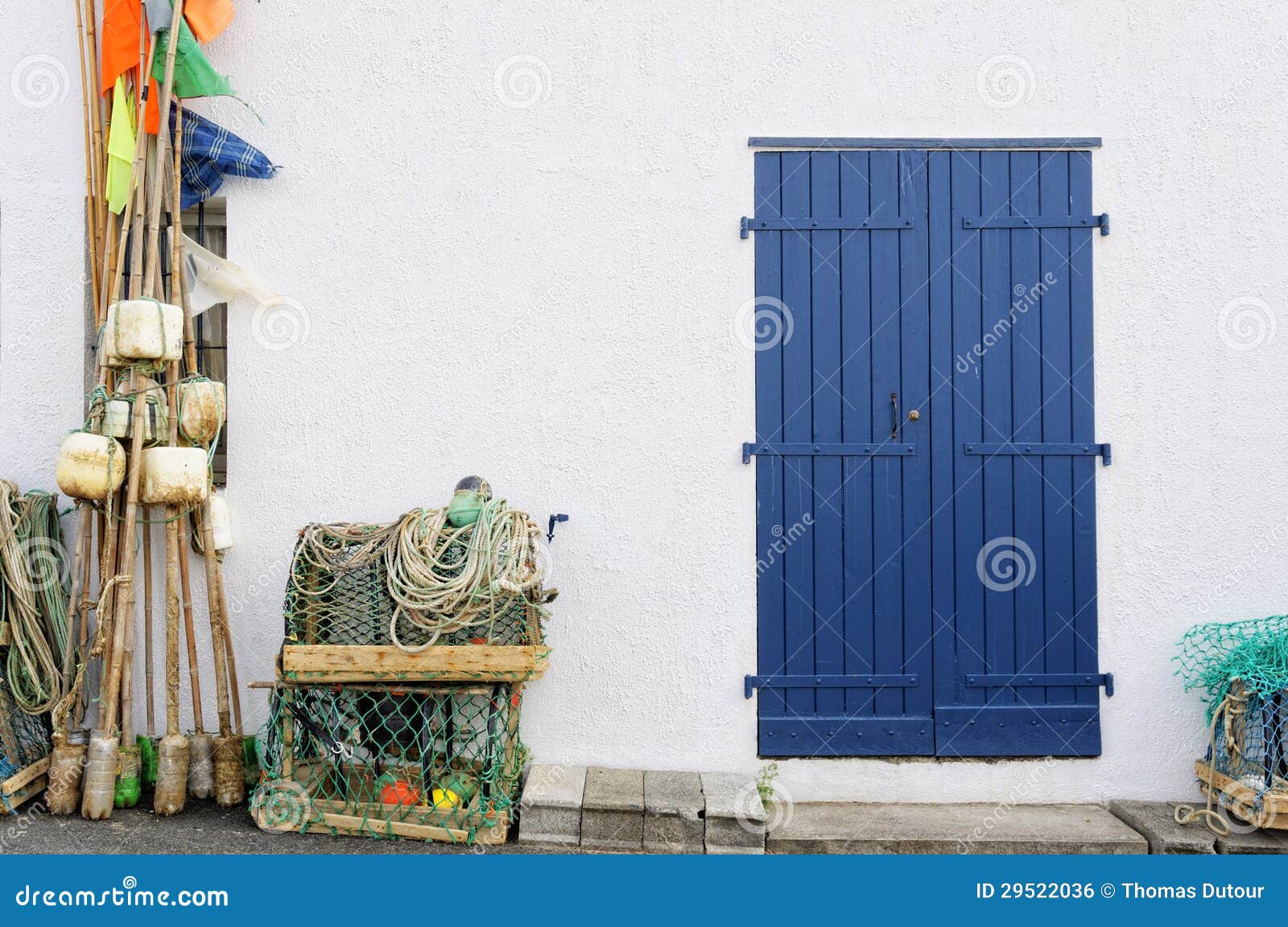 Fisherman shed stock photo. Image of french, harbor, coast - 29522036