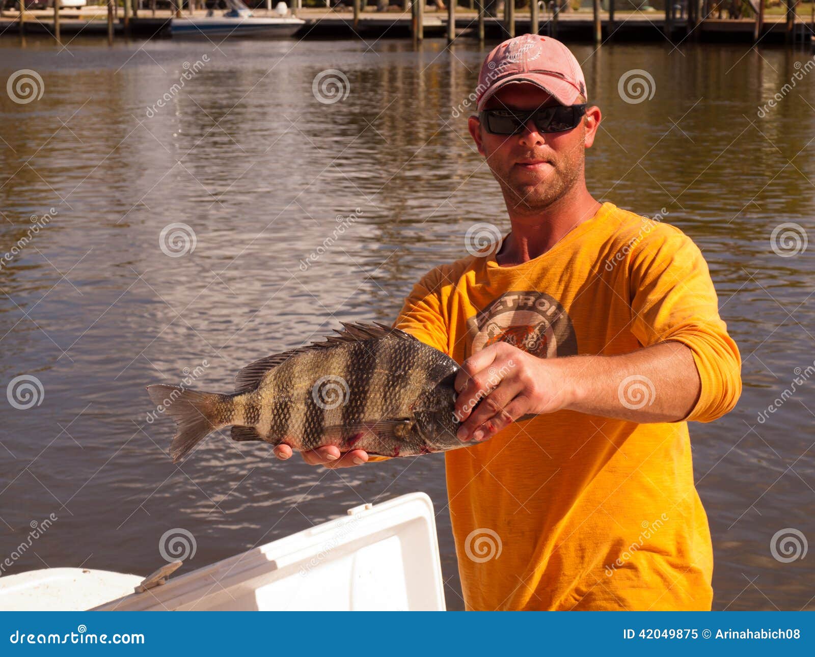 Fisherman editorial image. Image of sport, everglades - 42049875