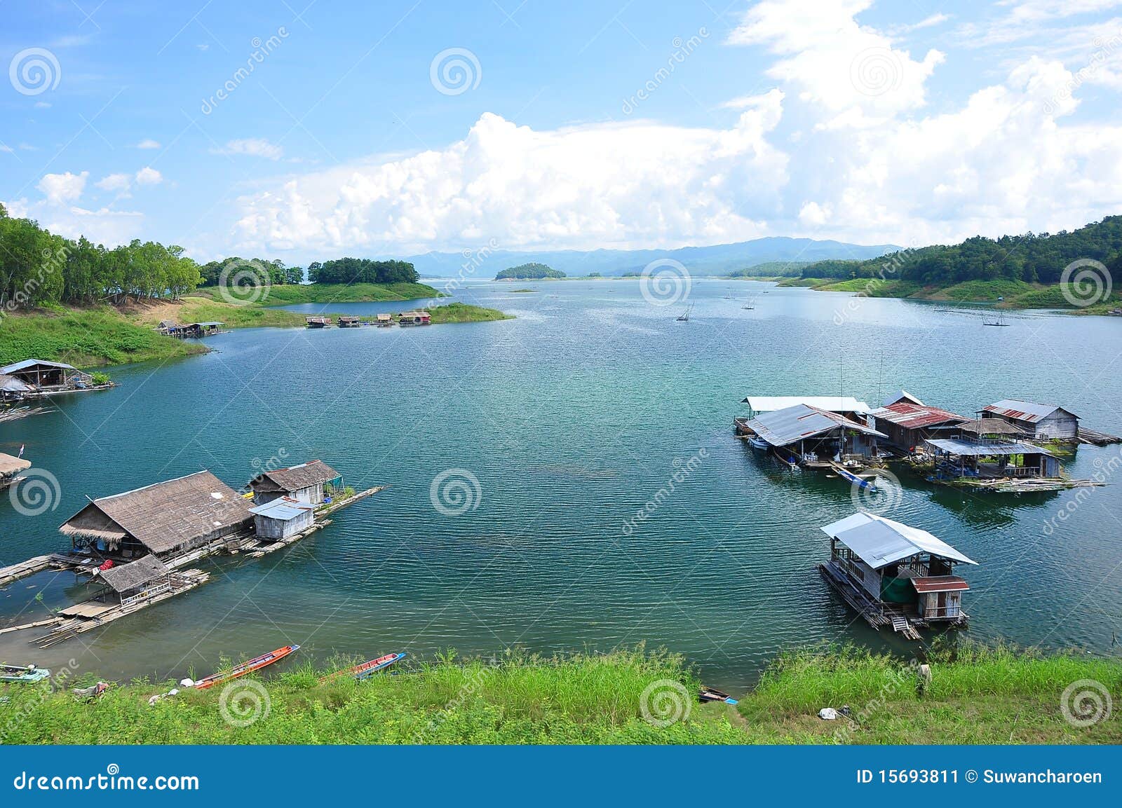 Fisherman Village stock image. Image of scenery, fisherman - 15693811