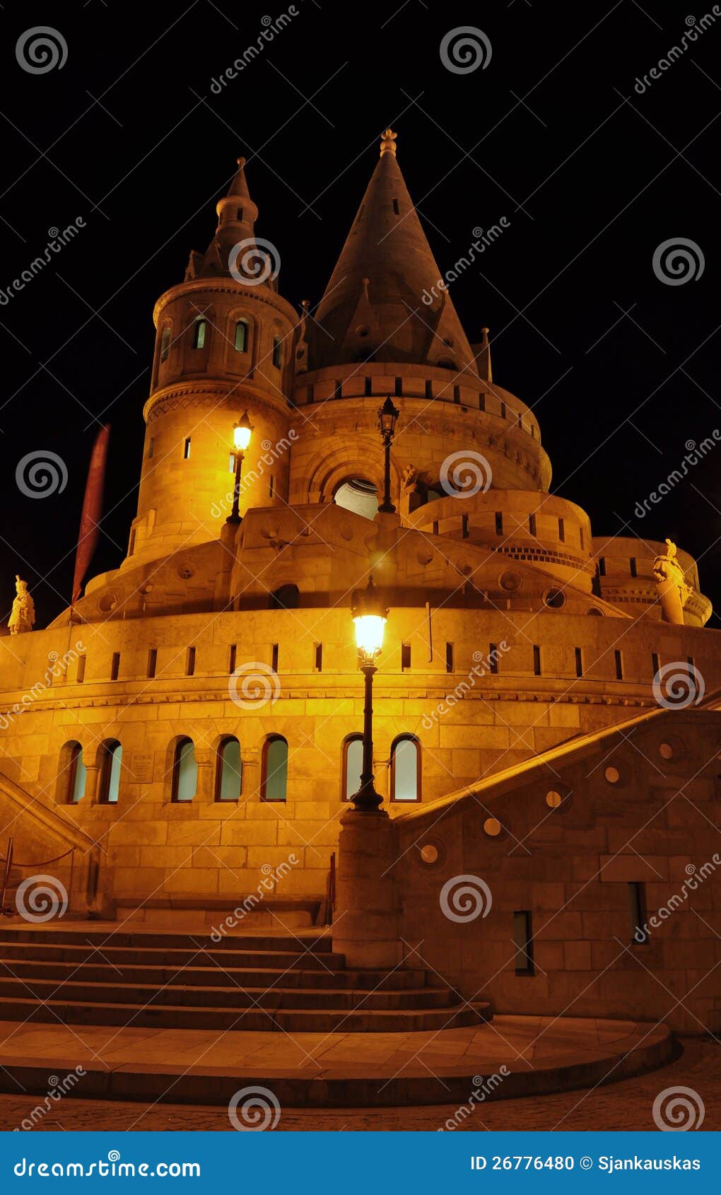 Fishermans Bastion Castle, Budapest Stock Photo - Image of neogothic ...