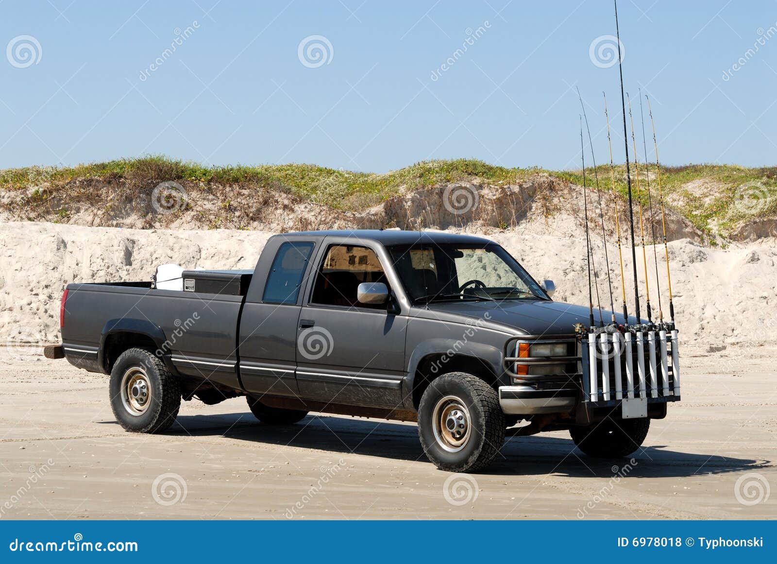 Fishermans pickup truck stock photo. Image of transport - 6978018